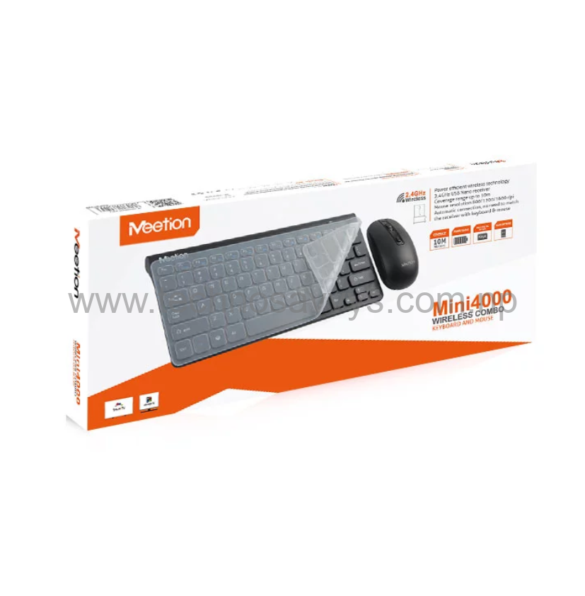 Computers :: Keyboard :: Meetion Mini 4000 Wireless Combo - Techno ...